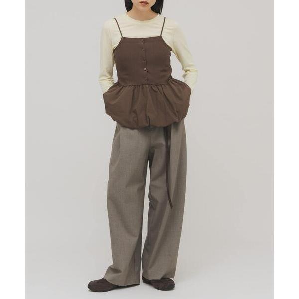 ZOZO問い合わせ番号:102542441ショップ:KBF，ケービーエフブランド:KBF，ケイビーエフ商品名:バルーンビスチェSETトップスカテゴリ:トップス>Tシャツ/カットソーブランド品番:KB26130-2011090素材:※カ...