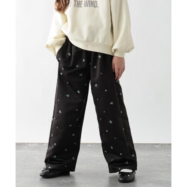 ZOZO問い合わせ番号:102542610ショップ:GLOBAL WORK，グローバルワークブランド:GLOBAL WORK，グローバルワーク商品名:サテン花刺繍パンツ/638317カテゴリ:パンツ>その他パンツブランド品番:6383...