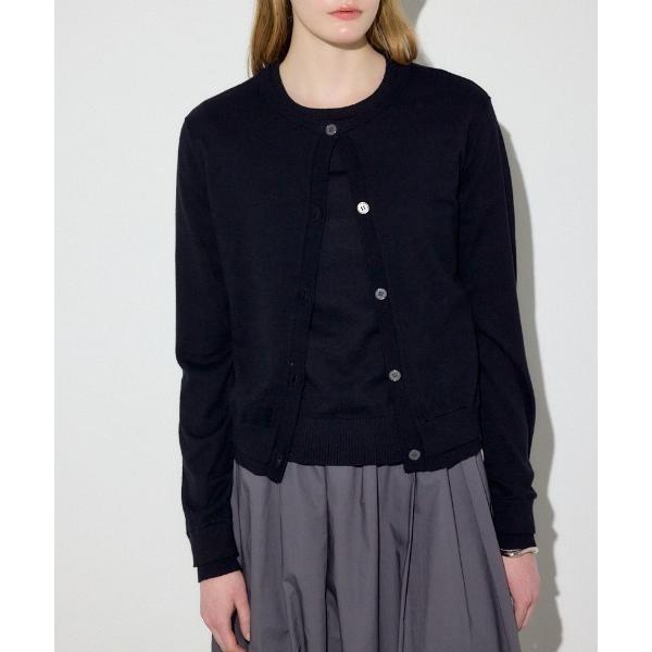 『セール実施中』ZOZO問い合わせ番号:102542677ショップ:AZUL BY MOUSSY，アズールバイマウジーブランド:AZUL BY MOUSSY，アズールバイマウジー商品名:カシミヤミックスレイヤードニットカーディガンカテゴリ:...