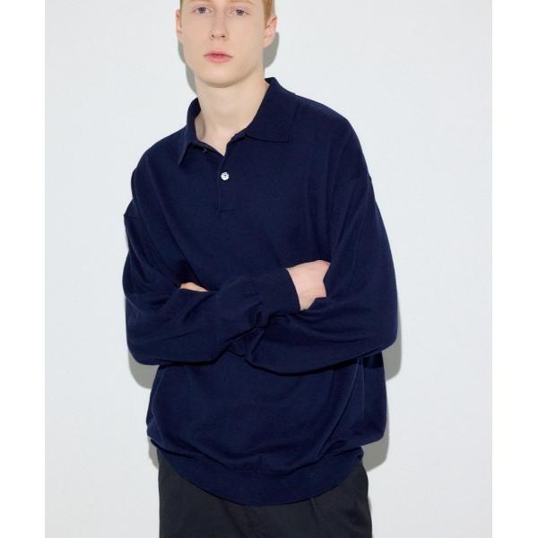 『セール実施中』ZOZO問い合わせ番号:102542690ショップ:AZUL BY MOUSSY，アズールバイマウジーブランド:AZUL BY MOUSSY，アズールバイマウジー商品名:カシミヤミックスポロカラーニットトップスカテゴリ:トッ...