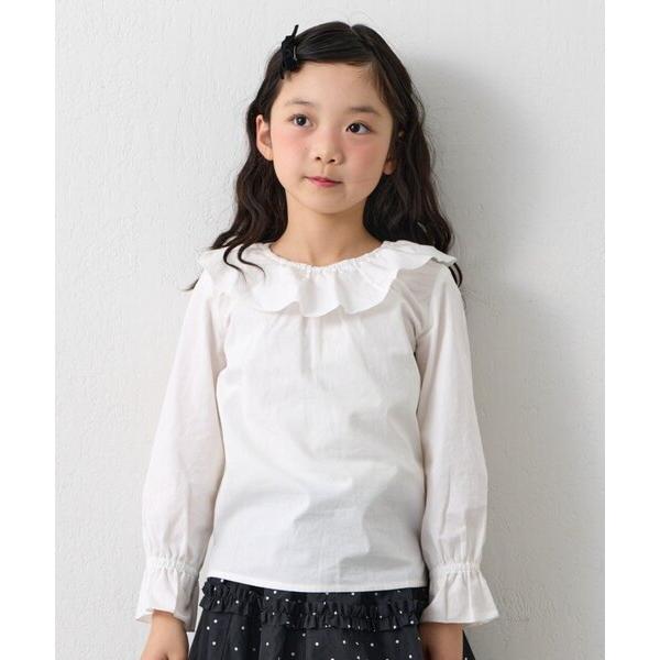 ZOZO問い合わせ番号:102542859ショップ:CIAOPANIC TYPY，チャオパニックティピーブランド:CIAOPANIC TYPY，チャオパニックティピー商品名:【KIDS】【フォーマル・セレモニー】 洗えるフリル襟シャツブラウ...