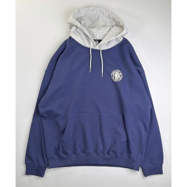 『タイムセール実施中』ZOZO問い合わせ番号:102543437ショップ:Outfitter lab，アウトフィッターラボブランド:T-MAC OUTING，ティーマック アウティング商品名:T-MAC　オーバーサイズ　フード配色　裏毛スウ...