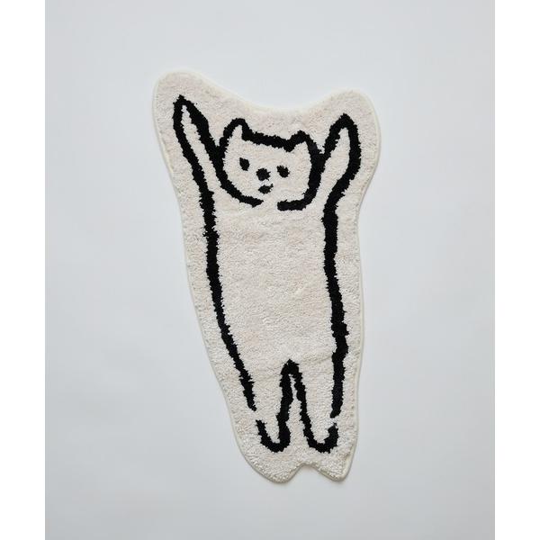 ZOZO問い合わせ番号:102543550ショップ:HASHIBAMI / N+Ecology，ハシバミ/ネコロジーブランド:N+Ecology，ネコロジー商品名:【N＋Ecology ネコロジー】伸びネコ ラグカテゴリ:インテリア>...