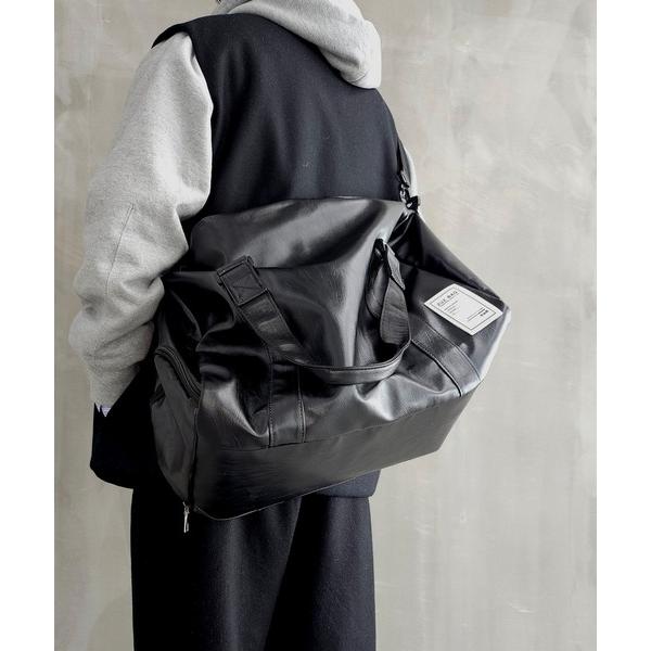 『タイムセール実施中』ZOZO問い合わせ番号:102543619ショップ:chuclla，チュクラブランド:WESTBOY，ウエストボーイ商品名:ブラック フェイクレザー 旅行用 ボストンバッグ WO25W16BG17カテゴリ:バッグ&gt...