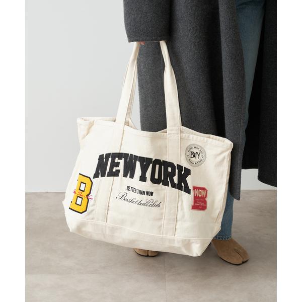 ZOZO問い合わせ番号:102544443ショップ:Deuxieme Classe，ドゥーズィエムクラスブランド:Deuxieme Classe，ドゥーズィエムクラス商品名:BTN New York トートバッグカテゴリ:バッグ>ショ...