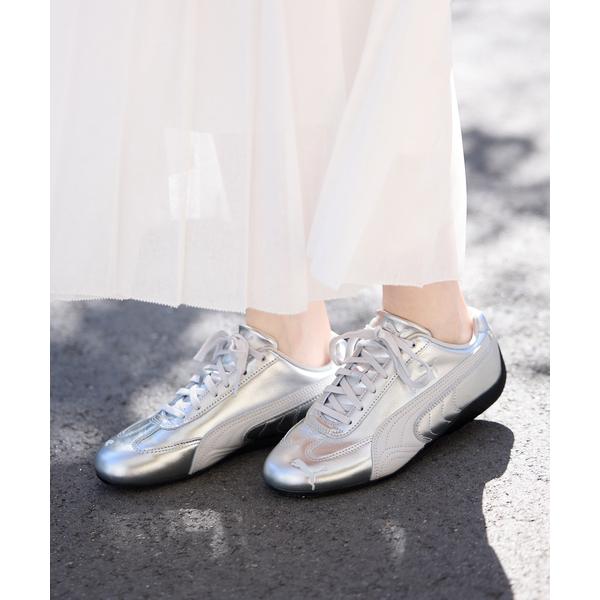 ZOZO問い合わせ番号:102544457ショップ:IENA，イエナブランド:PUMA，プーマ，SLOBE IENA，スローブイエナ商品名:PUMA/プーマ SPEED SILVER WNS 406881カテゴリ:シューズ>スニーカー...