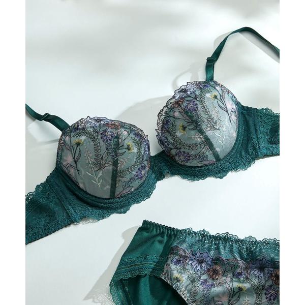 ZOZO問い合わせ番号:102544500ショップ:une nana cool，ウンナナクールブランド:une nana cool，ウンナナクール商品名:バックスタイルまでかわいい Steppe Flower ワイヤーブラカテゴリ:アンダー...