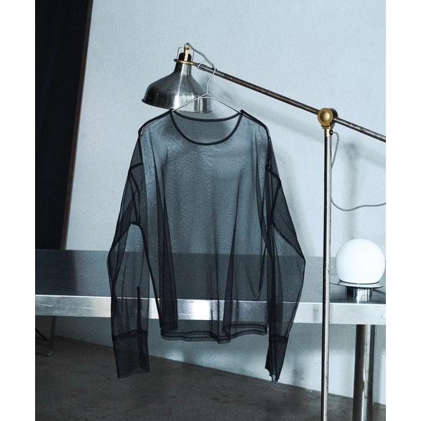 ZOZO問い合わせ番号:102544750ショップ:IF Div.，アイエフディビジョンブランド:seyto，セイト商品名:Tulle layerd shirt tops / チュールレイヤードシャツトップスカテゴリ:トップス>その他...
