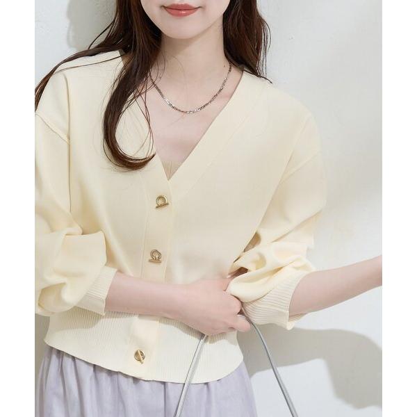 『タイムセール実施中』ZOZO問い合わせ番号:102544788ショップ:natural couture，ナチュラルクチュールブランド:natural couture，ナチュラルクチュール商品名:プチプラハトメバー釦カーデカテゴリ:トップス...