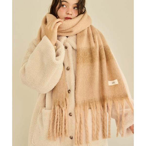 『タイムセール実施中』参考価格：3，960円発売時期：2025年10月コンディション：B（目立つ使用感なし）使用感が少ない、または気にならないアイテム表面：汚れ参考商品名：volume mix color muffler/ボリュームミックス...