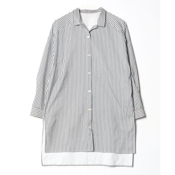 『セール実施中』参考価格：17，600円発売時期：2016年03月コンディション：C（やや使用感あり）使用感があり、やや気になる傷や汚れがあるアイテム袖口・首周り：汚れ参考商品名：ENRストライプロングシャツ◆参考品番：7211218008...