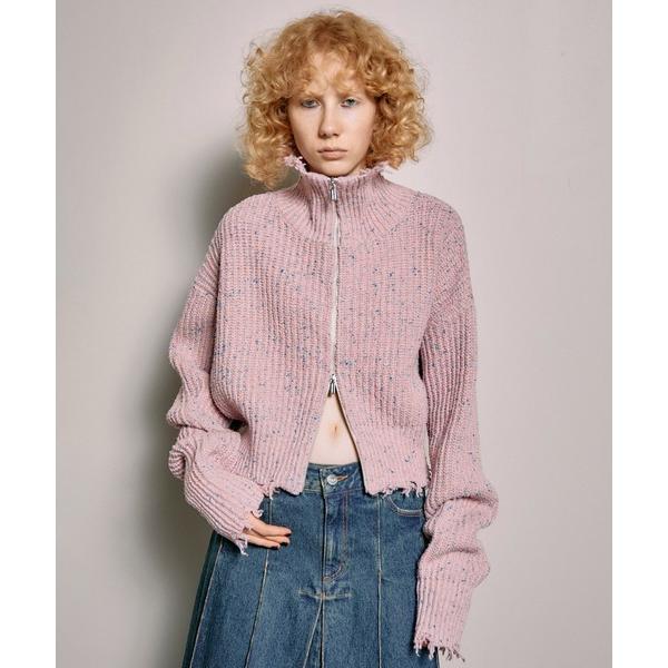 参考価格：17，930円発売時期：2023年10月コンディション：D（傷・汚れあり）傷や汚れがあるが使用には問題ないアイテム全体的：毛玉、ほつれ、型崩れ、保管上のにおいがします。参考商品名：2way Front Zip Knit Wear/...