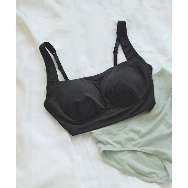 ZOZO問い合わせ番号:102578058ショップ:IENA，イエナブランド:EMILY WEEK，エミリーウィーク商品名:【CALM】ハーフトップブラ（グリーン、グレー）カテゴリ:アンダーウェア>ブラジャーブランド品番:251254...