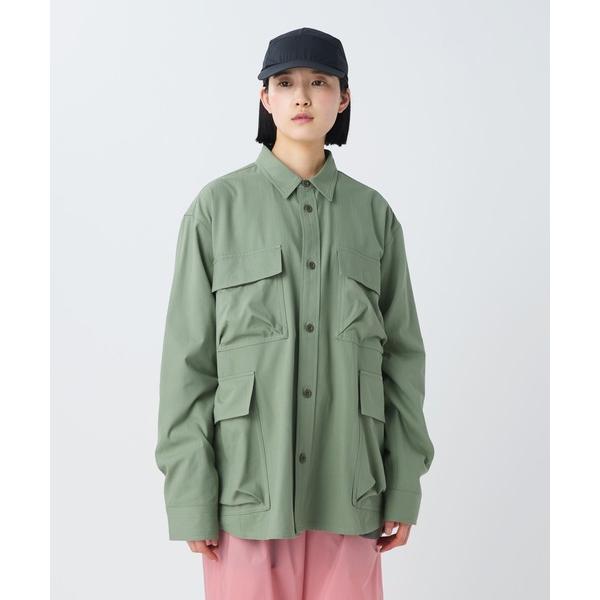 ZOZO問い合わせ番号:102578073ショップ:Snow Peak，スノーピークブランド:Snow Peak，スノーピーク商品名:Snow Peak / TAKIBI Herringbone Shirt Jacket ヘリンボーンシャツ...