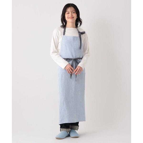 ZOZO問い合わせ番号:102578282ショップ:Afternoon Tea LIVING，アフタヌーンティー・リビングブランド:Afternoon Tea，アフタヌーンティー商品名:リネンエプロンカテゴリ:食器/キッチン>エプロン...