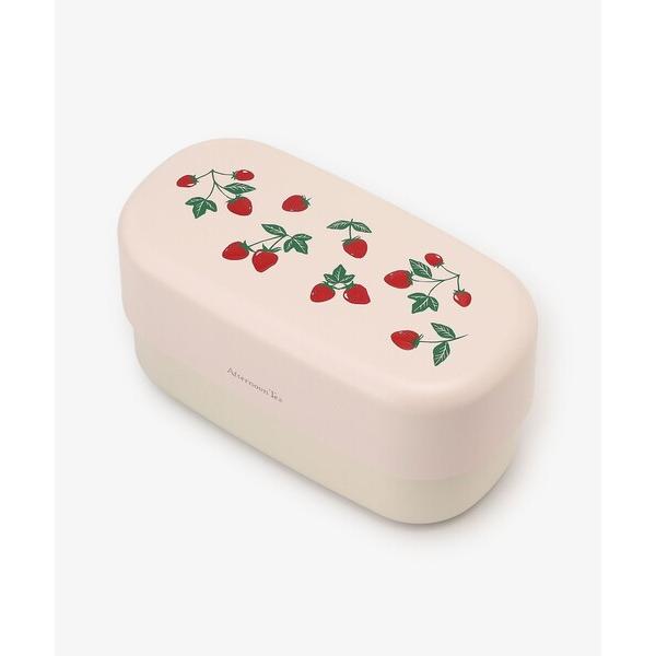 ZOZO問い合わせ番号:102578286ショップ:Afternoon Tea LIVING，アフタヌーンティー・リビングブランド:Afternoon Tea，アフタヌーンティー商品名:山中塗ストロベリー抗菌スリム型2段ランチボックスカテゴ...