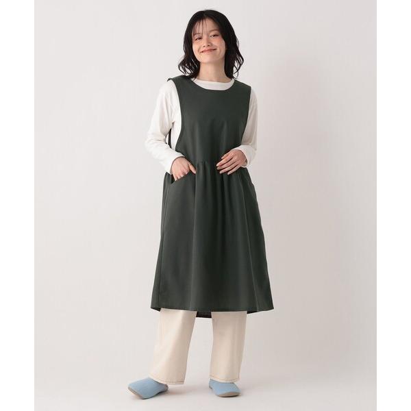 ZOZO問い合わせ番号:102578296ショップ:Afternoon Tea LIVING，アフタヌーンティー・リビングブランド:Afternoon Tea，アフタヌーンティー商品名:ヘリンボーンバックVネックエプロンカテゴリ:食器/キッ...