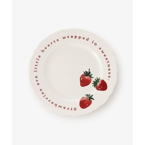 ZOZO問い合わせ番号:102578309ショップ:Afternoon Tea LIVING，アフタヌーンティー・リビングブランド:Afternoon Tea，アフタヌーンティー商品名:ストロベリープレートMカテゴリ:食器/キッチン>...