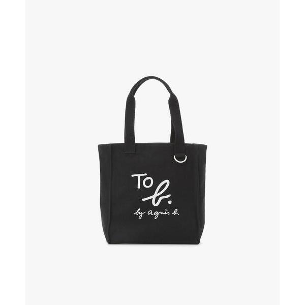 ZOZO問い合わせ番号:102578905ショップ:agnes b.，アニエスベーブランド:To b. by agnes b.，トゥービーバイアニエスベー商品名:コットン ロゴ ミニ トートバッグカテゴリ:バッグ>トートバッグブランド...