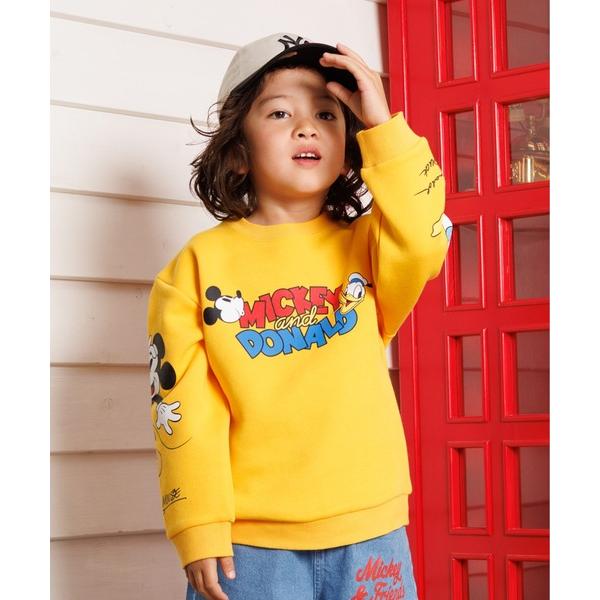 ZOZO問い合わせ番号:102579118ショップ:BABYDOLL，ベビードールブランド:Disney，ディズニー商品名:親子お揃い ディズニー 袖キャラクタートレーナー 1258Kカテゴリ:トップス>スウェットブランド品番:DIS...