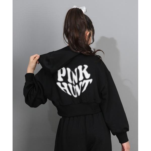 ZOZO問い合わせ番号:102579129ショップ:BABYDOLL，ベビードールブランド:PINKHUNT，ピンクハント商品名:PINKHUNT バックプリントジップパーカー 1302K （ボトムス別売）カテゴリ:トップス>パーカー...