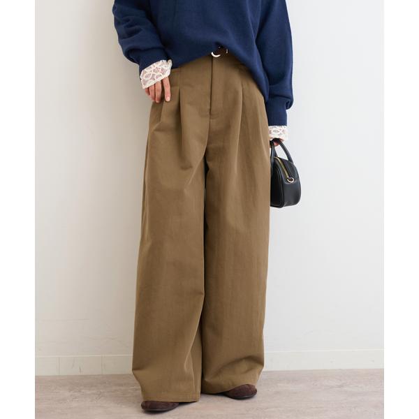 ZOZO問い合わせ番号:102582492ショップ:JOURNAL STANDARD，ジャーナルスタンダードブランド:JOURNAL STANDARD relume，ジャーナルスタンダード　レリューム商品名:《追加3》2タックワイドパンツカ...