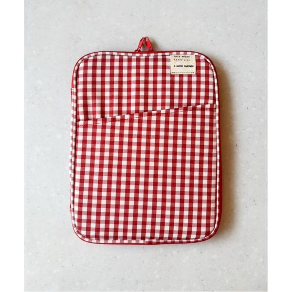 『タイムセール実施中』ZOZO問い合わせ番号:102583298ショップ:FUNALIVE，ファンアライブブランド:lit.Cy，リットシー，FUNALIVE，ファンアライブ商品名:ギンガムチェック クッション タブレットケース PCケース...