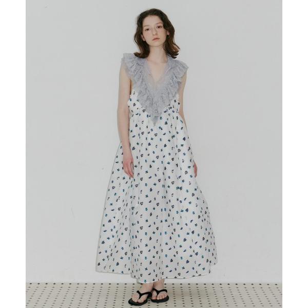 ZOZO問い合わせ番号:102583490ショップ:19 roots studio，ナインティーン ルーツ スタジオブランド:J1U by LA BELLE ETUDE，ジユウバイラベルエチュード商品名:シアーフラワージャガードボリュームワ...