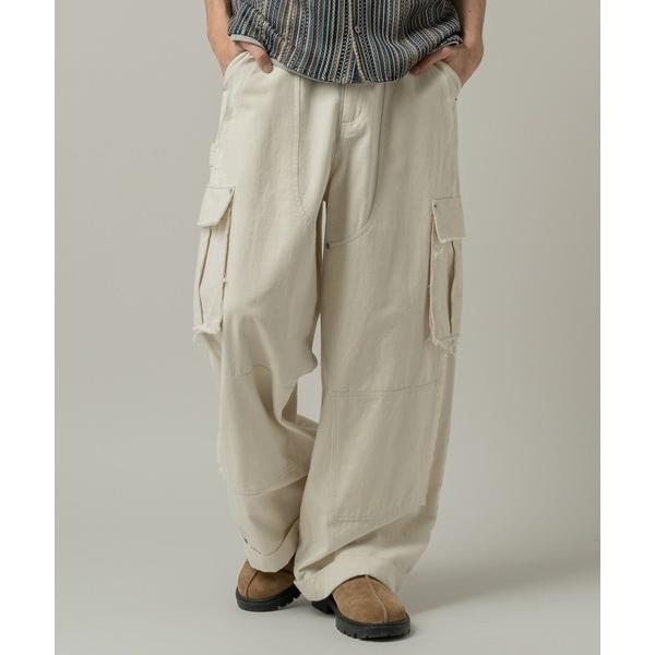 ZOZO問い合わせ番号:102583750ショップ:CJ Div.，シージェイディビジョンブランド:Casper John，キャスパージョン商品名:Double knee cargo pants/ダブルニーカーゴパンツカテゴリ:パンツ&gt...