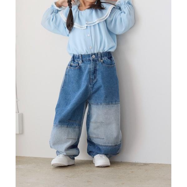 『タイムセール実施中』ZOZO問い合わせ番号:102584840ショップ:LOWRYS FARM，ローリーズファームブランド:LOWRYS FARM，ローリーズファーム商品名:デニムコクーンパンツ　 631065カテゴリ:パンツ>デニ...