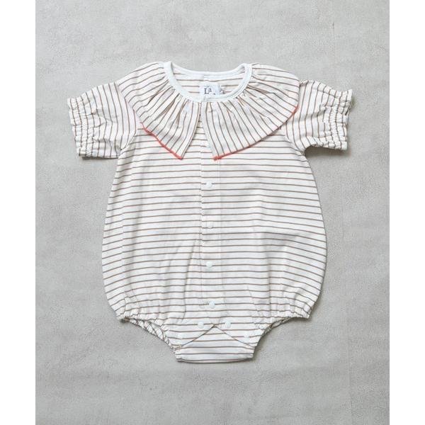 ※このアイテムは返品・交換対象外商品です。ZOZO問い合わせ番号:102585816ショップ:MARKEY'S，マーキーズブランド:LaStella，ラステラ，MARKEY'S，マーキーズ商品名:メロウカラーボーダーボディシャツ/babyカ...