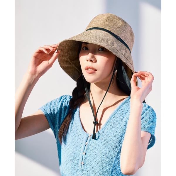 ZOZO問い合わせ番号:102586459ショップ:MOONBAT，ムーンバットブランド:estaa，エスタ，MOONBAT，ムーンバット商品名:遮光100％ UVカット 遮熱 ネックガード付 ポリジュートハットカテゴリ:帽子>ハット...