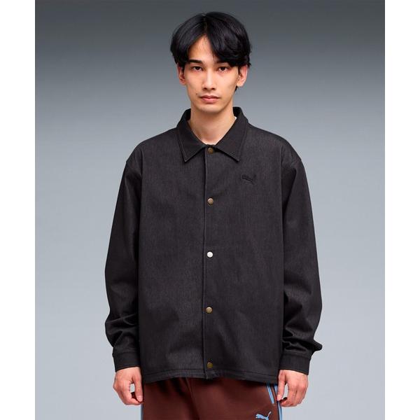 『セール実施中』ZOZO問い合わせ番号:102588136ショップ:PUMA STORE ZOZO，プーマストアゾゾブランド:PUMA，プーマ商品名:PUMA プーマ メンズ ESS エレベーテッド デニムライク ジャケットカテゴリ:ジャケ...