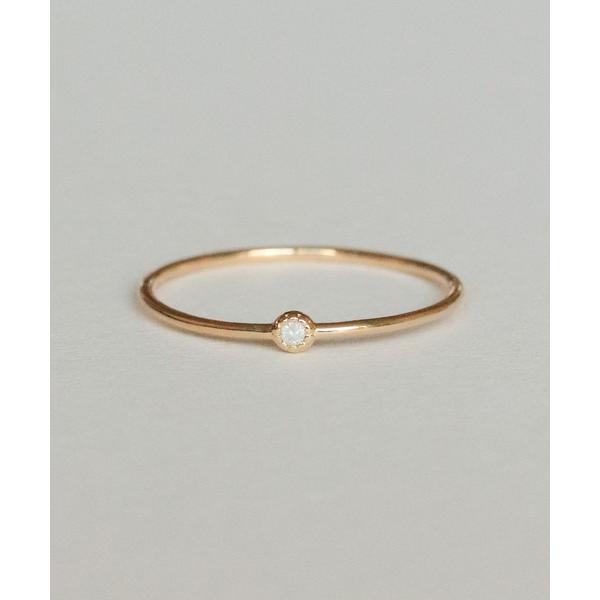 ZOZO問い合わせ番号:102589794ショップ:NOIR DE POUPEE，ノワールドプーペブランド:NOIR DE POUPEE，ノワールドプーペ商品名:silver925 ラボダイヤモンド 一粒きざみベゼル リングカテゴリ:アクセ...