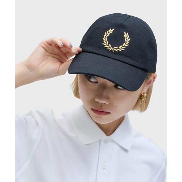 ZOZO問い合わせ番号:102590288ショップ:FRED PERRY，フレッドペリーブランド:FRED PERRY，フレッドペリー商品名:Bold Branding Canvas Cap／ボールドロゴキャンバスキャップカテゴリ:帽子&g...