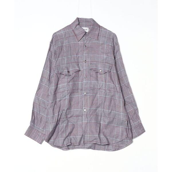 『タイムセール実施中』参考価格：37，400円発売時期：2021年03月コンディション：A（使用感なし）数回使用した程度で使用感が感じられないアイテム参考商品名：KIIT Li/VIS BIG GLEN CHECK L/SLEEVE OVE...