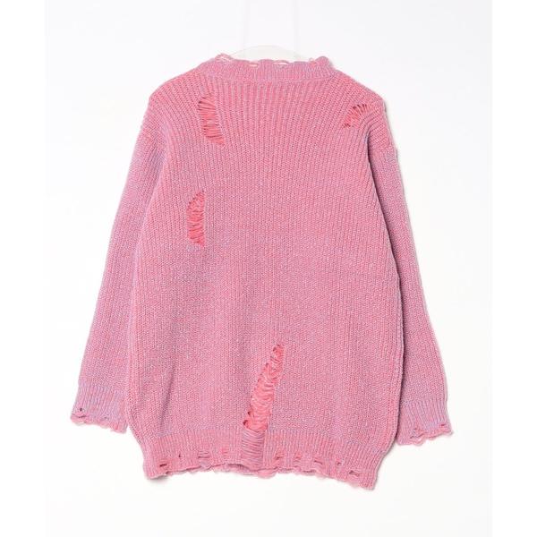 参考価格：4，840円発売時期：2023年11月コンディション：A（使用感なし）数回使用した程度で使用感が感じられないアイテム内側：ほつれ参考商品名：Damege bleaching Knit/ダメージブリーチングニット Y2K参考品番：2...