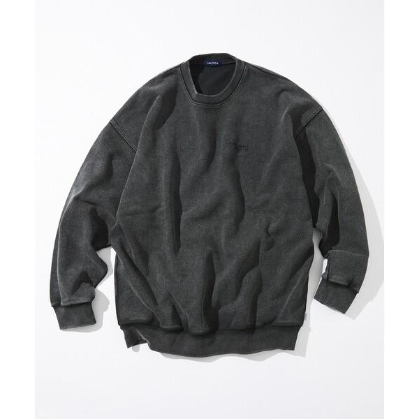 参考価格：12，100円発売時期：2025年01月コンディション：B（目立つ使用感なし）使用感が少ない、または気にならないアイテム前身頃：汚れ参考商品名：NAUTICA/ノーティカ Bleach Washed Hidden Logo Cre...