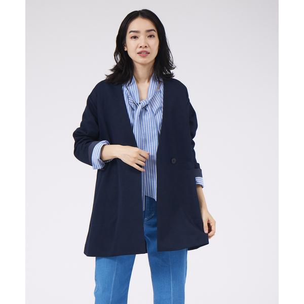 『セール実施中』参考価格：36，300円発売時期：2023年03月コンディション：A（使用感なし）数回使用した程度で使用感が感じられないアイテム付属品：ベルト参考商品名：ダブルジャージミドルコート参考品番：32466000000【商品に関す...