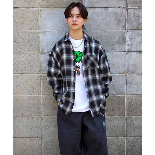 『タイムセール実施中』参考価格：4，389円発売時期：2022年08月コンディション：C（やや使用感あり）使用感があり、やや気になる傷や汚れがあるアイテム全体的：毛玉、保管上のにおいがします。参考商品名：【ビックシルエット】長袖 オンブレシ...