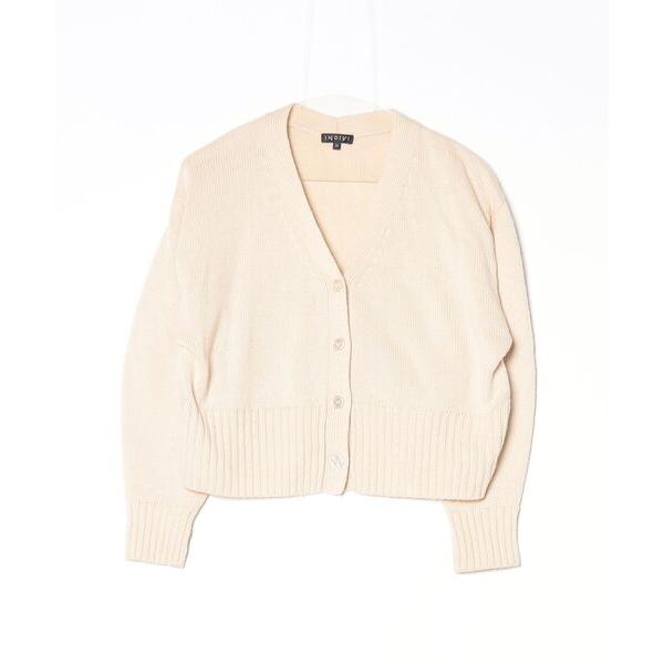 『セール実施中』参考価格：11，880円発売時期：2022年10月コンディション：C（やや使用感あり）使用感があり、やや気になる傷や汚れがあるアイテム袖口：汚れ全体的：毛玉参考商品名：◆【洗える】クロップドVミドルカーデ参考品番：127-3...