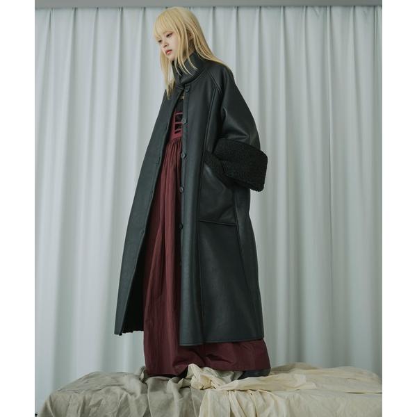 『タイムセール実施中』参考価格：15，990円発売時期：2023年09月コンディション：B（目立つ使用感なし）使用感が少ない、または気にならないアイテム後身頃：汚れ参考商品名：Reversible boa synthetic レザーオーバー...