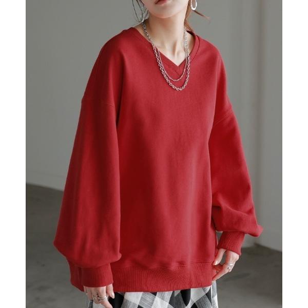 『タイムセール実施中』参考価格：3，960円発売時期：2025年02月コンディション：A（使用感なし）数回使用した程度で使用感が感じられないアイテム参考商品名：「神スウェット誕生」 抜け感 Vネック × ぽわん袖 スウェット参考品番：f34...