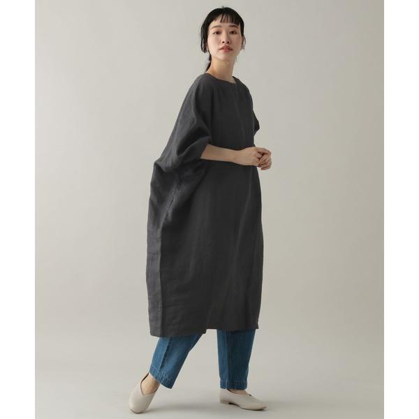 『タイムセール実施中』参考価格：14，300円発売時期：2023年03月コンディション：B（目立つ使用感なし）使用感が少ない、または気にならないアイテム首周り：色あせ参考商品名：《Natural by studio CLIP》リネンツイルド...