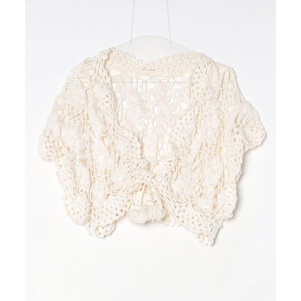 『タイムセール実施中』参考価格：11，440円発売時期：2011年04月コンディション：C（やや使用感あり）使用感があり、やや気になる傷や汚れがあるアイテム全体的：汚れ参考商品名：クロシェショートボレロ参考品番：SNTB11034ZOZO問...