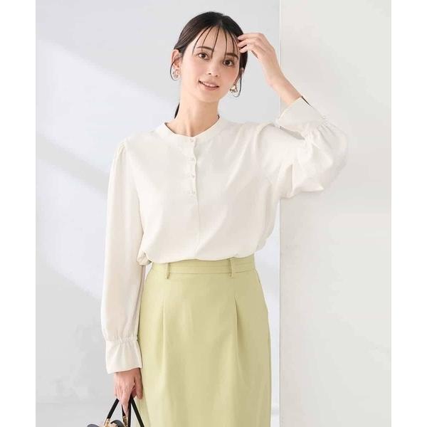 ZOZO問い合わせ番号:102625512ショップ:a.v.v，アー・ヴェ・ヴェブランド:a.v.v，アーヴェヴェ商品名:2WAYスタンドネックブラウスカテゴリ:トップス>シャツ/ブラウスブランド品番:K2BED-03044素材:ポリ...