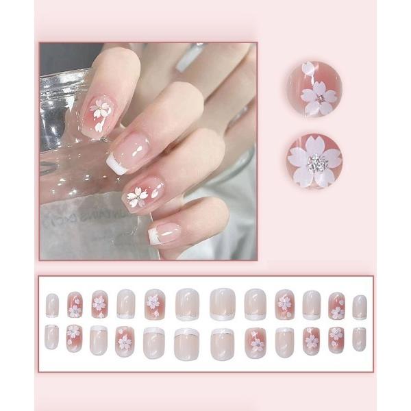 『タイムセール実施中』※このアイテムは返品・交換対象外商品です。コスメ商品ZOZO問い合わせ番号:102626154ショップ:Ada.，エイダブランド:shoppinggo，ショッピングゴー商品名:ネイルチップ ショート シンプル はなカテ...