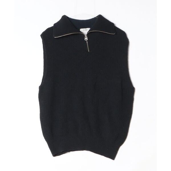 『セール実施中』参考価格：12，012円発売時期：2023年07月コンディション：B（目立つ使用感なし）使用感が少ない、または気にならないアイテム全体的：毛玉参考商品名：【ECORR 】コットン バックル ジップアップ ベスト / Cott...