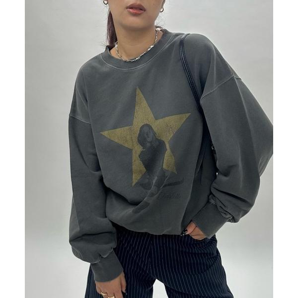 『セール実施中』参考価格：8，250円発売時期：2024年09月コンディション：A（使用感なし）数回使用した程度で使用感が感じられないアイテム参考商品名：シャーロットヴィンテージライクスタースウェット参考品番：WWZ1042206A0006...