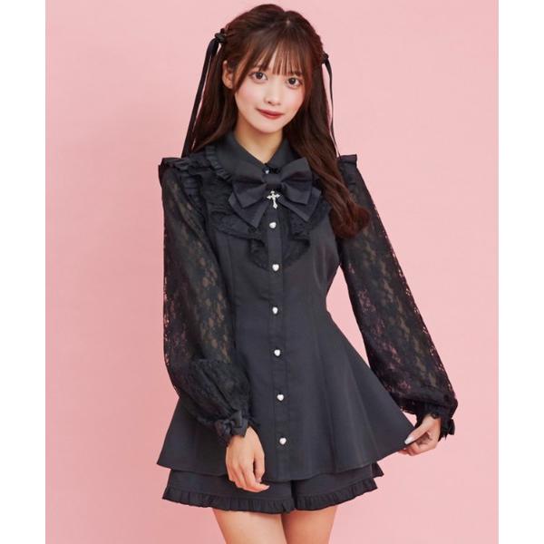 『セール実施中』参考価格：15，950円発売時期：2024年08月コンディション：B（目立つ使用感なし）使用感が少ない、または気にならないアイテム全体的：汚れ、毛玉、型崩れ参考商品名：ラッフル袖レース長袖セットアップ参考品番：3SA2020...